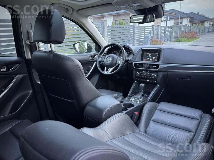 Black Mazda CX-5 2016 in Jelgava, with an engine capacity of 2.20 L and mileage of 237 thousand km for 9500 €, photo 14 on AUTOMOTO.COM.LV