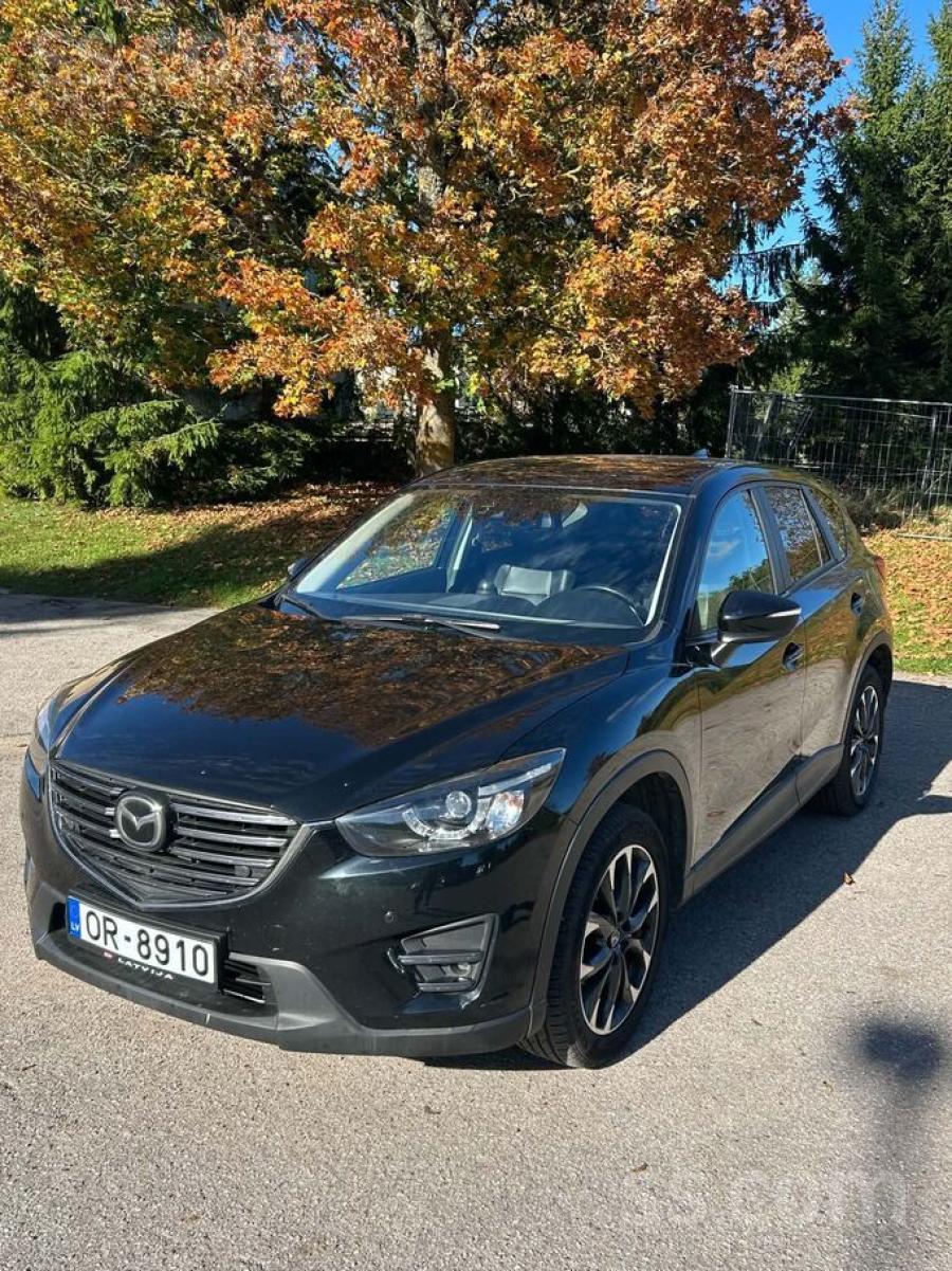 Melns Mazda CX-5 2016 Tukums, ar dzinēja tilpumu 2.20 L un nobraukumu 250 tūkst. km par 10000 €, foto 4 vietnē AUTOMOTO.COM.LV
