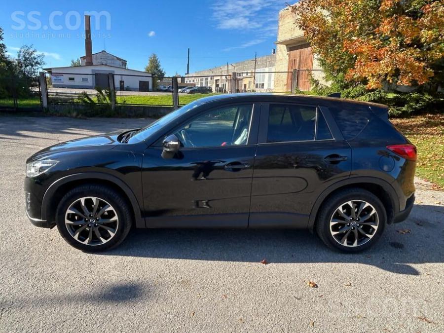 Melns Mazda CX-5 2016 Tukums, ar dzinēja tilpumu 2.20 L un nobraukumu 250 tūkst. km par 10000 €, foto 8 vietnē AUTOMOTO.COM.LV