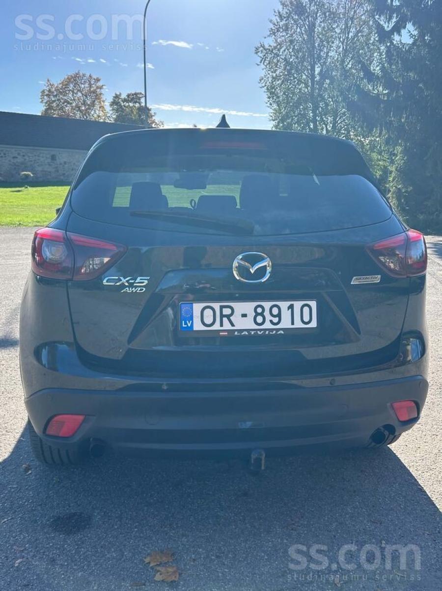 Melns Mazda CX-5 2016 Tukums, ar dzinēja tilpumu 2.20 L un nobraukumu 250 tūkst. km par 10000 €, foto 9 vietnē AUTOMOTO.COM.LV