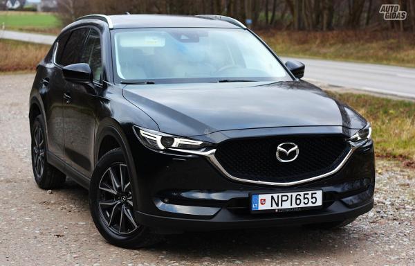 Melns Mazda CX-5 2017 Petrikaičiai, ar dzinēja tilpumu 2.50 L un nobraukumu 65 tūkst. km par 16999 €, foto 6 vietnē AUTOMOTO.COM.LV