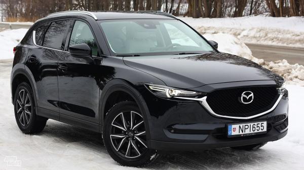 Black Mazda CX-5 2017 in Petrikaiciai, with an engine capacity of 2.50 L and mileage of 65 thousand km for 16499 €, photo 2 on AUTOMOTO.COM.LV