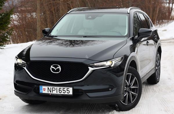 Black Mazda CX-5 2017 in Petrikaiciai, with an engine capacity of 2.50 L and mileage of 65 thousand km for 16499 €, photo 6 on AUTOMOTO.COM.LV