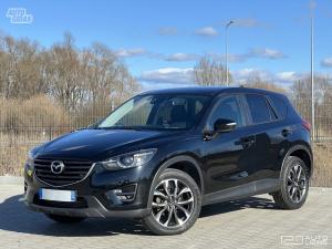 Melns Mazda CX-5 2017 Tauragė, ar dzinēja tilpumu 2.20 L un nobraukumu 212 tūkst. km par 7900 €, foto  vietnē AUTOMOTO.COM.LV
