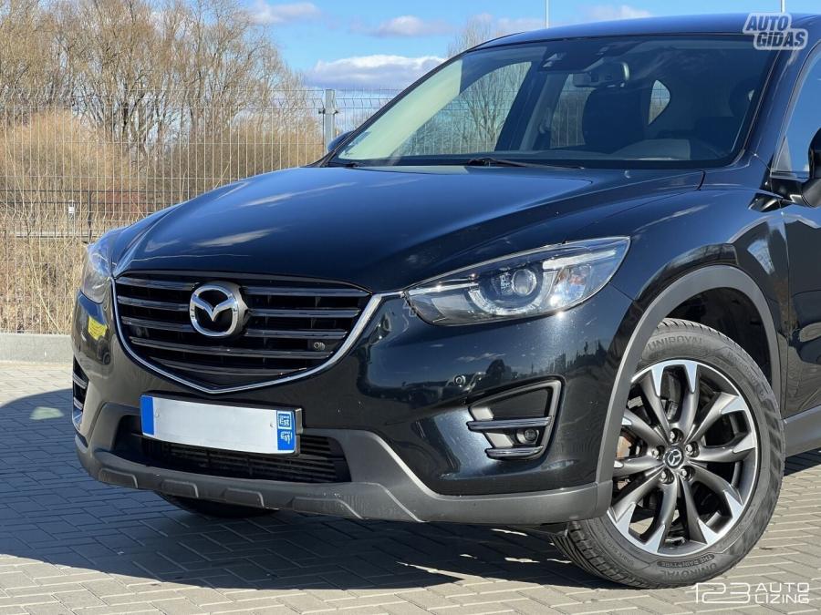 Black Mazda CX-5 2017 in Taurage, with an engine capacity of 2.20 L and mileage of 212 thousand km for 7900 €, photo 2 on AUTOMOTO.COM.LV