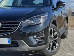 Black Mazda CX-5 2017 in Taurage, with an engine capacity of 2.20 L and mileage of 212 thousand km for 7900 €, photo 3 on AUTOMOTO.COM.LV