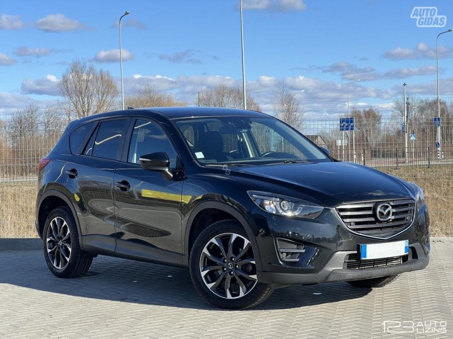 Black Mazda CX-5 2017 in Taurage, with an engine capacity of 2.20 L and mileage of 212 thousand km for 7900 €, photo 5 on AUTOMOTO.COM.LV