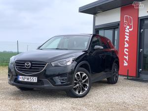 Melns Mazda CX-5 2017 Kauņa, ar dzinēja tilpumu 2.20 L un nobraukumu 143 tūkst. km par 11599 €, foto  vietnē AUTOMOTO.COM.LV