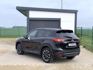Black Mazda CX-5 2017 in Kaunas, with an engine capacity of 2.20 L and mileage of 143 thousand km for 11599 €, photo 5 on AUTOMOTO.COM.LV
