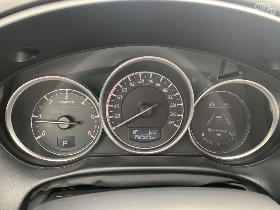 Black Mazda CX-5 2017 in Kaunas, with an engine capacity of 2.20 L and mileage of 143 thousand km for 11599 €, photo 20 on AUTOMOTO.COM.LV