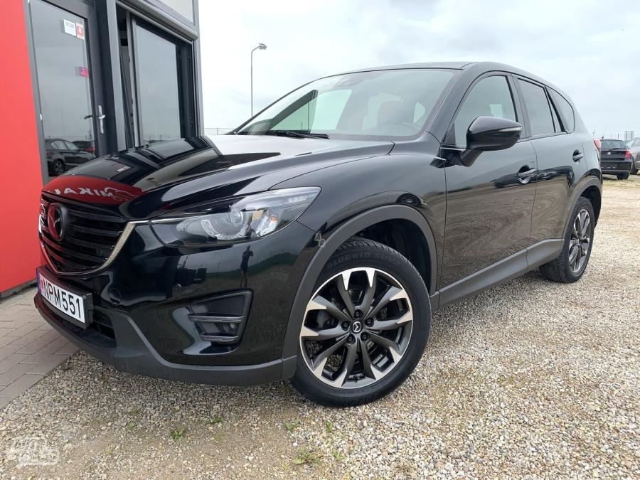 Black Mazda CX-5 2017 in Kaunas, with an engine capacity of 2.20 L and mileage of 143 thousand km for 11599 €, photo 36 on AUTOMOTO.COM.LV