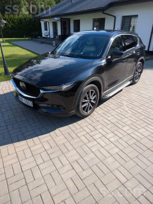 Black Mazda CX-5 2017 in Riga, with an engine capacity of 2.00 L and mileage of 152 thousand km for 15500 €, photo  on AUTOMOTO.COM.LV