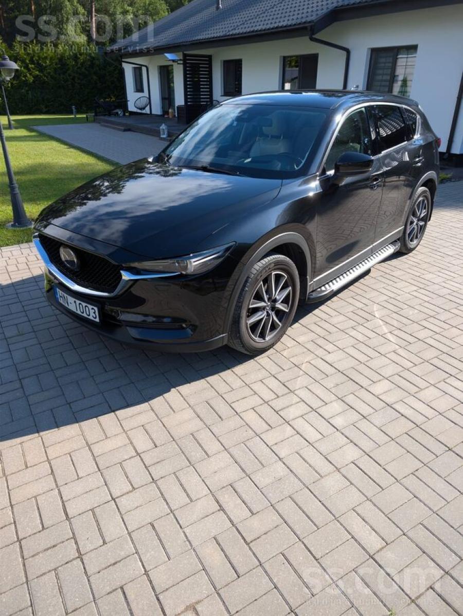 Melns Mazda CX-5 2017 Rīga, ar dzinēja tilpumu 2.00 L un nobraukumu 152 tūkst. km par 15500 €, foto 1 vietnē AUTOMOTO.COM.LV