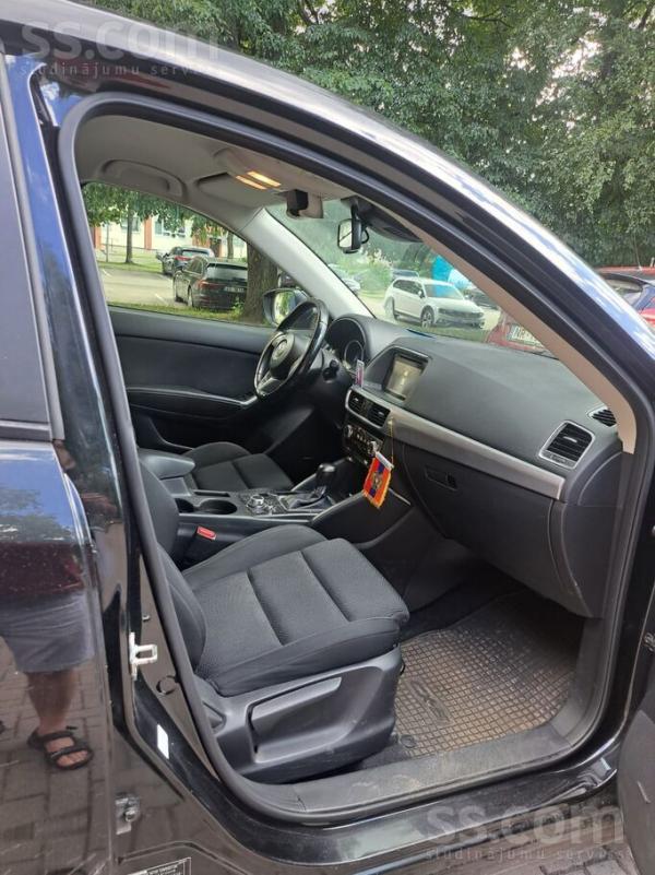 Melns Mazda CX-5 2017 Rīga, ar dzinēja tilpumu 2.20 L un nobraukumu 162 tūkst. km par 12800 €, foto 6 vietnē AUTOMOTO.COM.LV