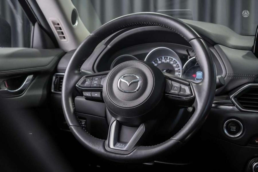 Black Mazda CX-5 2018 in Marijampole, with an engine capacity of 2.19 L and mileage of 184 thousand km for 15450 €, photo 20 on AUTOMOTO.COM.LV