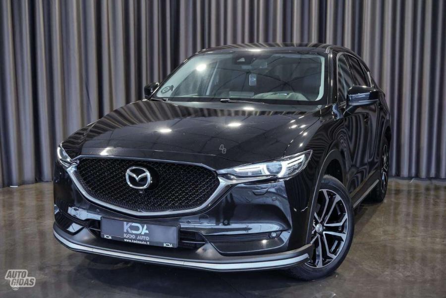 Black Mazda CX-5 2018 in Marijampole, with an engine capacity of 2.20 L and mileage of 184 thousand km for 15450 €, photo 4 on AUTOMOTO.COM.LV