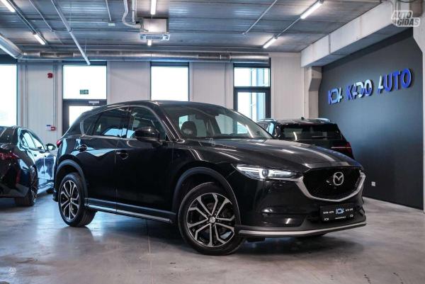 Black Mazda CX-5 2018 in Marijampole, with an engine capacity of 2.20 L and mileage of 184 thousand km for 15650 €, photo 1 on AUTOMOTO.COM.LV