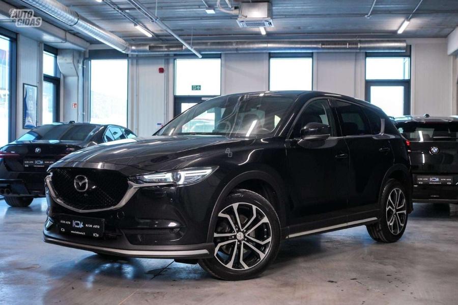 Black Mazda CX-5 2018 in Marijampole, with an engine capacity of 2.20 L and mileage of 184 thousand km for 15650 €, photo 2 on AUTOMOTO.COM.LV