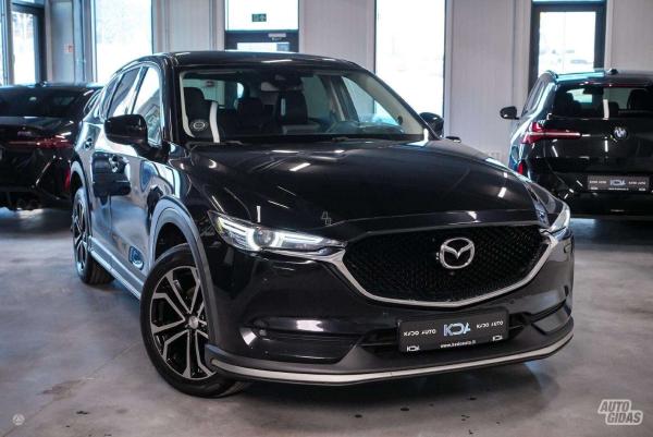 Black Mazda CX-5 2018 in Marijampole, with an engine capacity of 2.20 L and mileage of 184 thousand km for 15650 €, photo 3 on AUTOMOTO.COM.LV