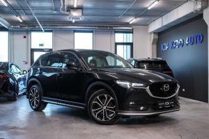 Black Mazda CX-5 2018 in Kaunas, with an engine capacity of 2.19 L and mileage of 184 thousand km for 15650 €, photo  on AUTOMOTO.COM.LV