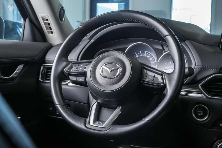 Melns Mazda CX-5 2018 Kauņa, ar dzinēja tilpumu 2.19 L un nobraukumu 184 tūkst. km par 15650 €, foto 17 vietnē AUTOMOTO.COM.LV