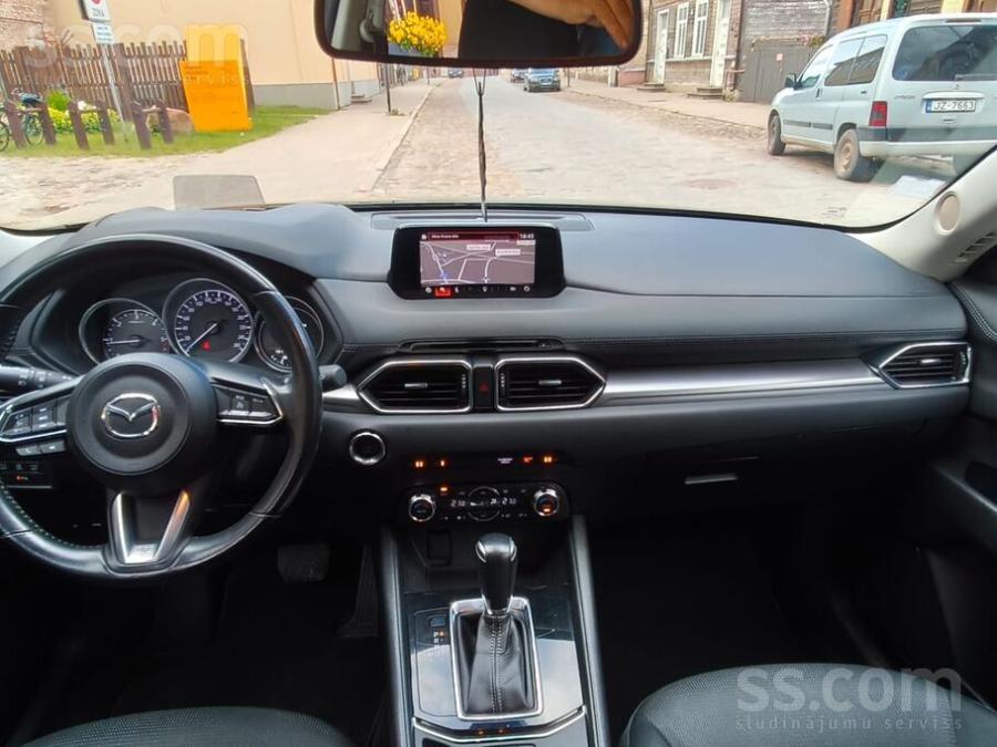 Black Mazda CX-5 2018 in Jelgava, with an engine capacity of 2.20 L and mileage of 190 thousand km for 15700 €, photo 14 on AUTOMOTO.COM.LV