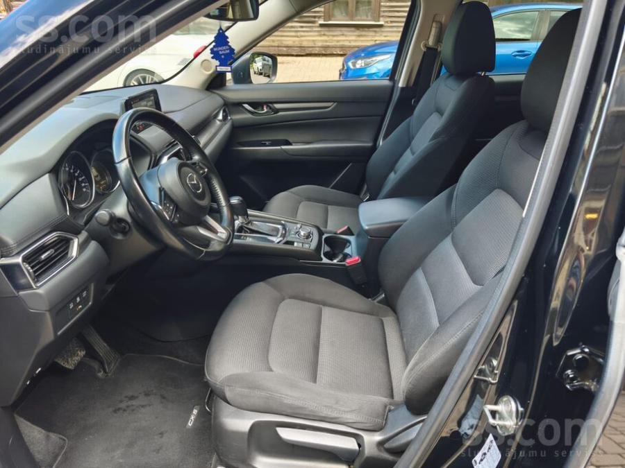 Black Mazda CX-5 2018 in Jelgava, with an engine capacity of 2.20 L and mileage of 190 thousand km for 15700 €, photo 17 on AUTOMOTO.COM.LV