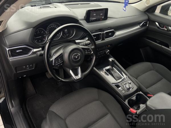 Black Mazda CX-5 2018 in Jelgava, with an engine capacity of 2.20 L and mileage of 0 thousand km for 15990 €, photo 7 on AUTOMOTO.COM.LV