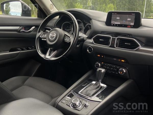 Black Mazda CX-5 2018 in Jelgava, with an engine capacity of 2.20 L and mileage of 0 thousand km for 15990 €, photo 10 on AUTOMOTO.COM.LV