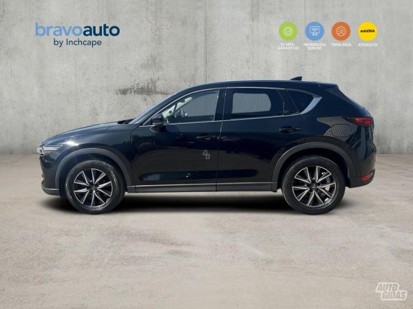 Black Mazda CX-5 2018 in Kaunas, with an engine capacity of 2.50 L and mileage of 158 thousand km for 20471 €, photo 2 on AUTOMOTO.COM.LV