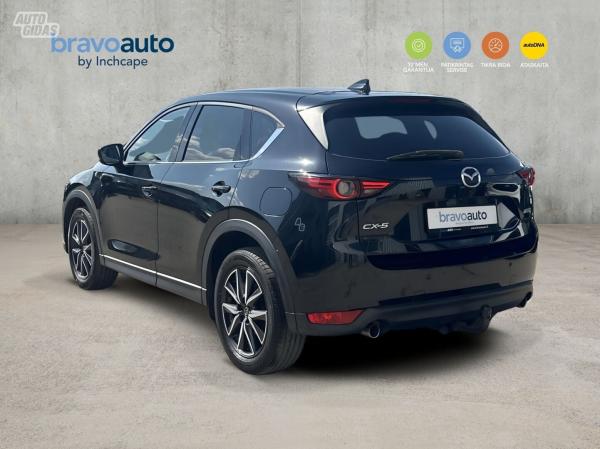 Black Mazda CX-5 2018 in Kaunas, with an engine capacity of 2.50 L and mileage of 158 thousand km for 20471 €, photo 3 on AUTOMOTO.COM.LV