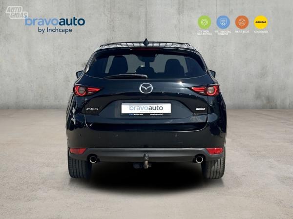 Black Mazda CX-5 2018 in Kaunas, with an engine capacity of 2.50 L and mileage of 158 thousand km for 20471 €, photo 4 on AUTOMOTO.COM.LV