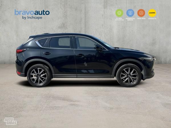 Black Mazda CX-5 2018 in Kaunas, with an engine capacity of 2.50 L and mileage of 158 thousand km for 20471 €, photo 6 on AUTOMOTO.COM.LV