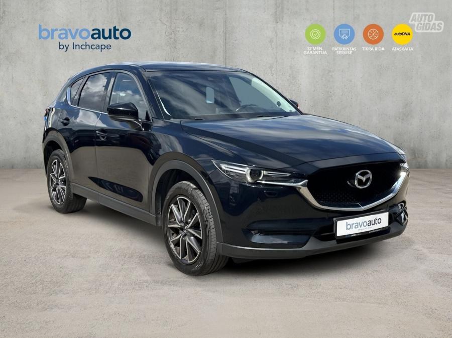 Black Mazda CX-5 2018 in Kaunas, with an engine capacity of 2.50 L and mileage of 123 thousand km for 18999 €, photo 9 on AUTOMOTO.COM.LV