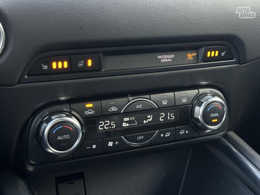 Black Mazda CX-5 2018 in Kaunas, with an engine capacity of 2.50 L and mileage of 123 thousand km for 18999 €, photo 30 on AUTOMOTO.COM.LV