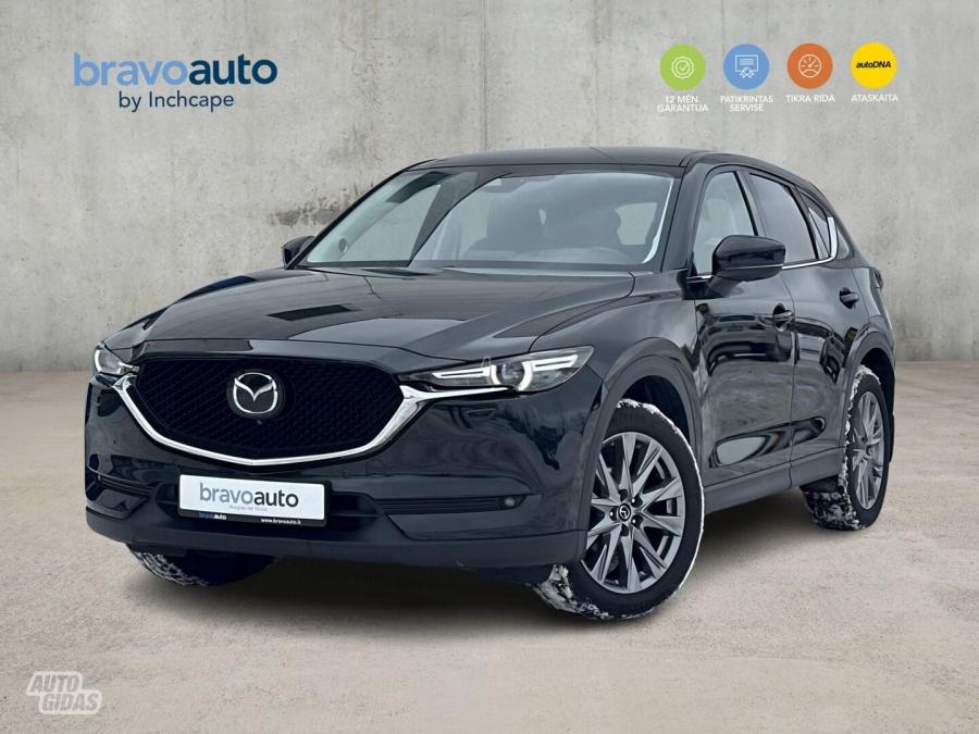 Black Mazda CX-5 2019 in Kaunas, with an engine capacity of 2.50 L and mileage of 162 thousand km for 22471 €, photo 1 on AUTOMOTO.COM.LV