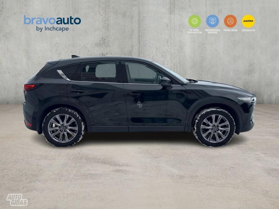 Black Mazda CX-5 2019 in Kaunas, with an engine capacity of 2.50 L and mileage of 162 thousand km for 22471 €, photo 6 on AUTOMOTO.COM.LV