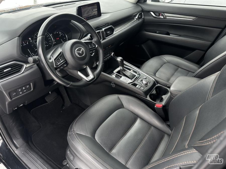 Black Mazda CX-5 2019 in Kaunas, with an engine capacity of 2.50 L and mileage of 162 thousand km for 22471 €, photo 9 on AUTOMOTO.COM.LV