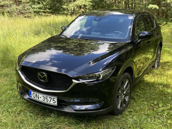Черный Мазда СХ-5 2019 в Рига, объемом двигателя 2.20 л и пробегом 85 тыс. км за 18500 €, фото 1 на AUTOMOTO.COM.LV