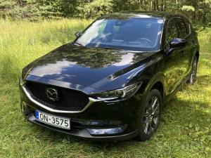 Black Mazda CX-5 2019 in Riga, with an engine capacity of 2.20 L and mileage of 85 thousand km for 18500 €, photo  on AUTOMOTO.COM.LV