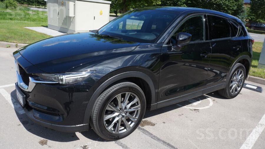 Black Mazda CX-5 2019 in Jelgava, with an engine capacity of 2.20 L and mileage of 0 thousand km for 16990 €, photo 3 on AUTOMOTO.COM.LV