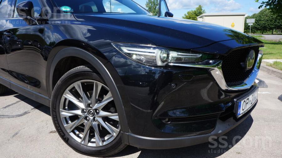 Black Mazda CX-5 2019 in Jelgava, with an engine capacity of 2.20 L and mileage of 0 thousand km for 16990 €, photo 6 on AUTOMOTO.COM.LV