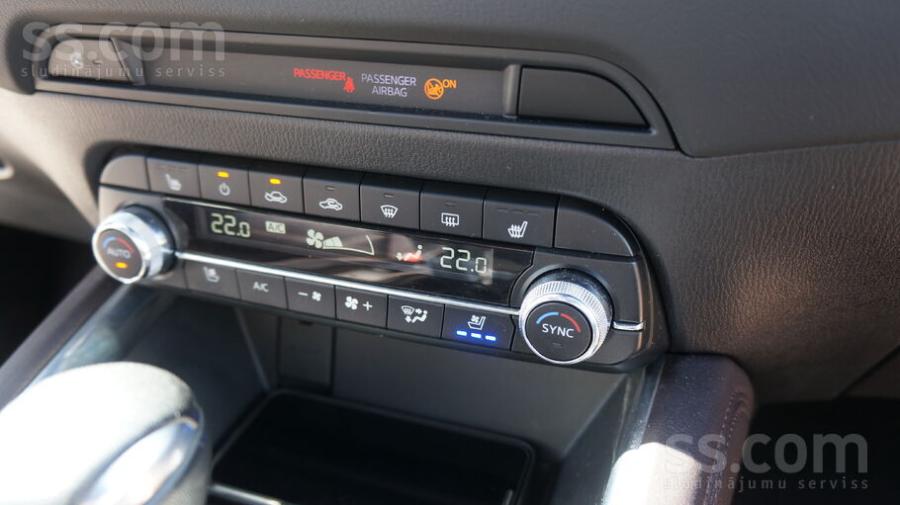 Black Mazda CX-5 2019 in Jelgava, with an engine capacity of 2.20 L and mileage of 0 thousand km for 16990 €, photo 21 on AUTOMOTO.COM.LV