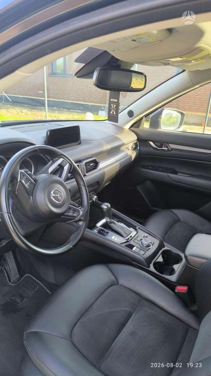 Black Mazda CX-5 2020 in Klaipeda, with an engine capacity of 2.49 L and mileage of 89 thousand km for 14550 €, photo 8 on AUTOMOTO.COM.LV