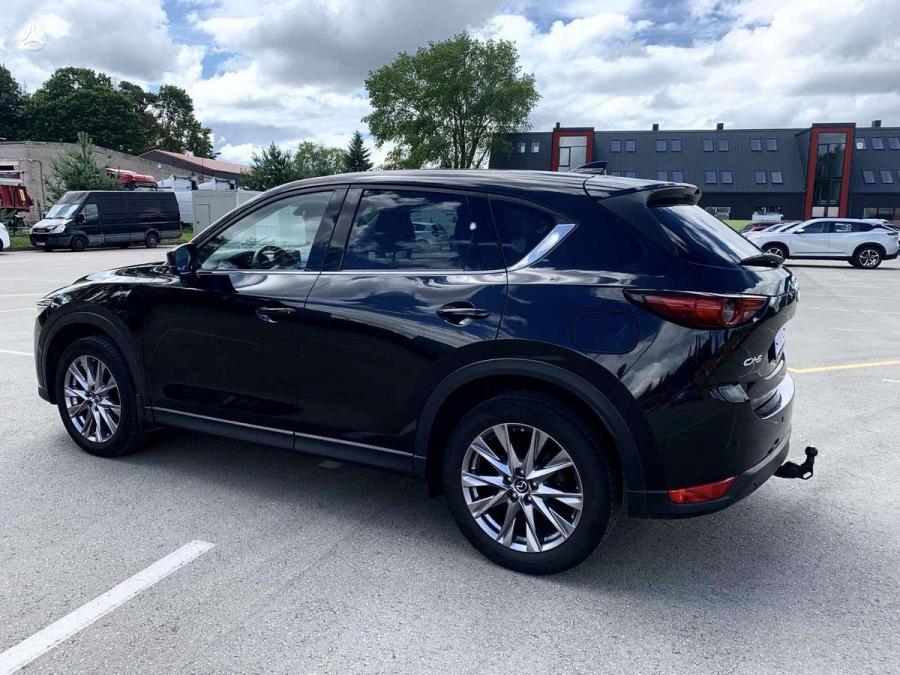 Black Mazda CX-5 2020 in Klaipeda, with an engine capacity of 2.19 L and mileage of 111 thousand km for 18900 €, photo 9 on AUTOMOTO.COM.LV