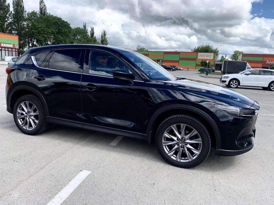 Black Mazda CX-5 2020 in Klaipeda, with an engine capacity of 2.19 L and mileage of 111 thousand km for 18900 €, photo 14 on AUTOMOTO.COM.LV