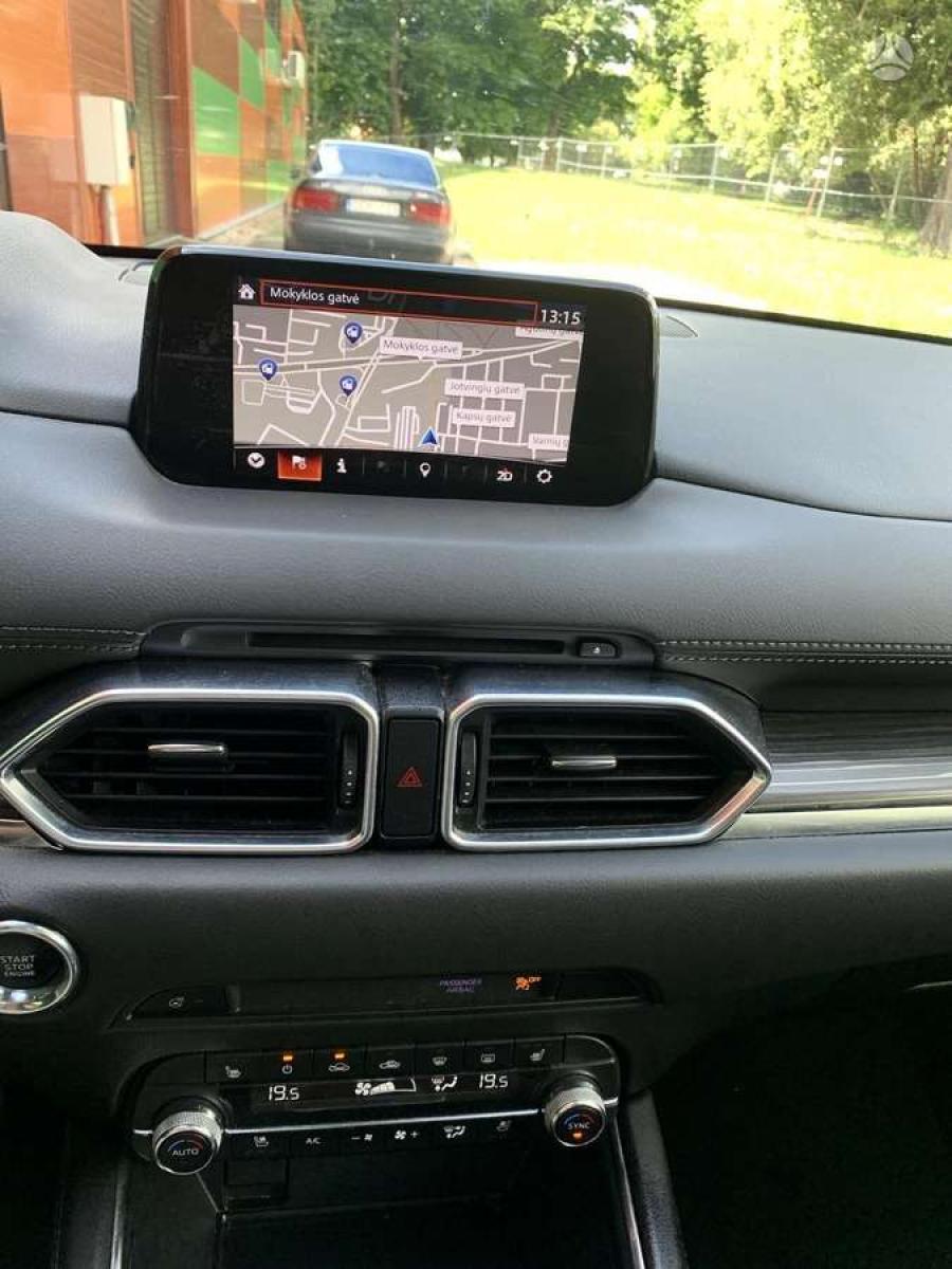 Black Mazda CX-5 2020 in Klaipeda, with an engine capacity of 2.19 L and mileage of 111 thousand km for 18900 €, photo 23 on AUTOMOTO.COM.LV