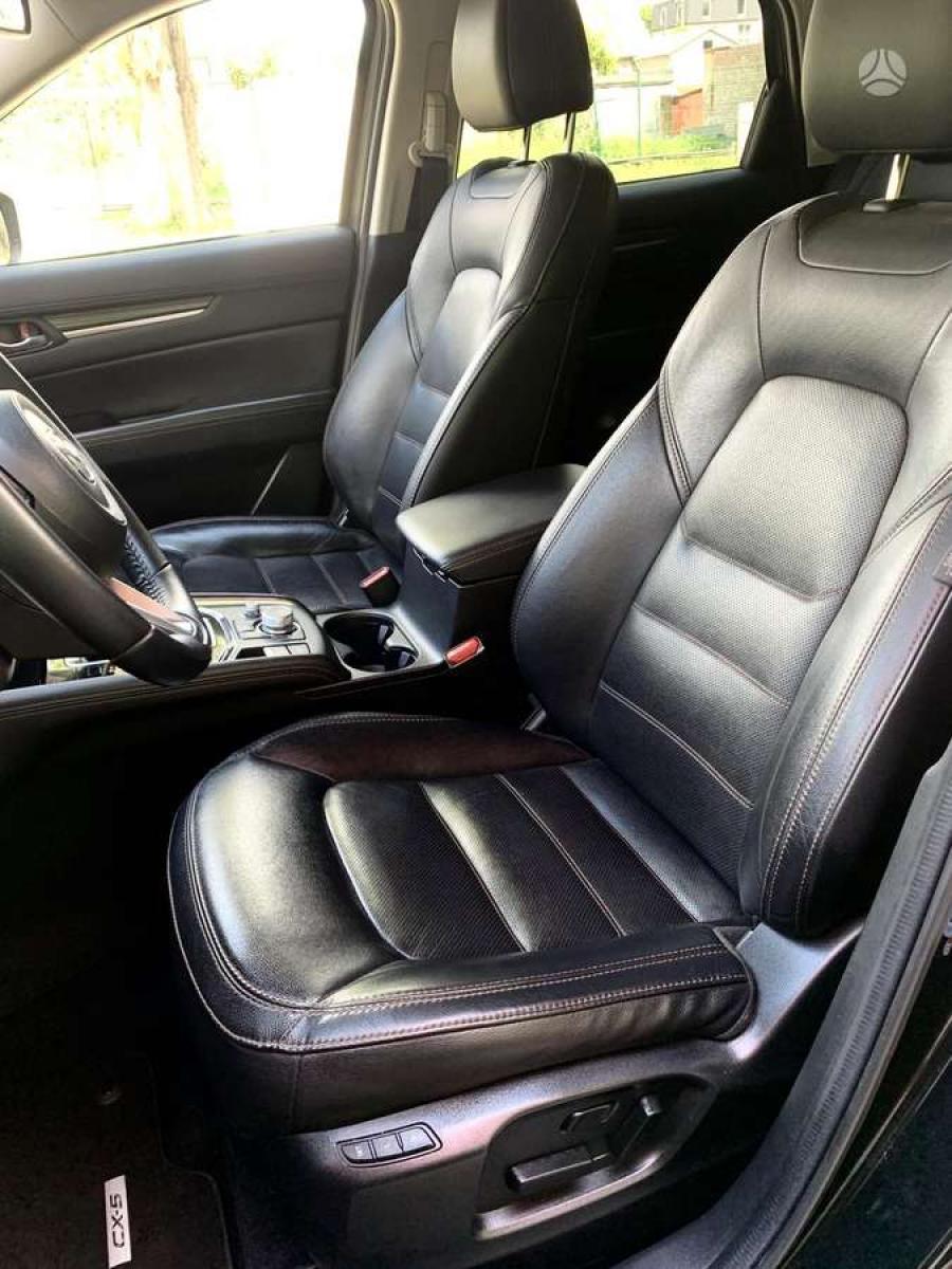 Black Mazda CX-5 2020 in Klaipeda, with an engine capacity of 2.19 L and mileage of 111 thousand km for 18900 €, photo 29 on AUTOMOTO.COM.LV