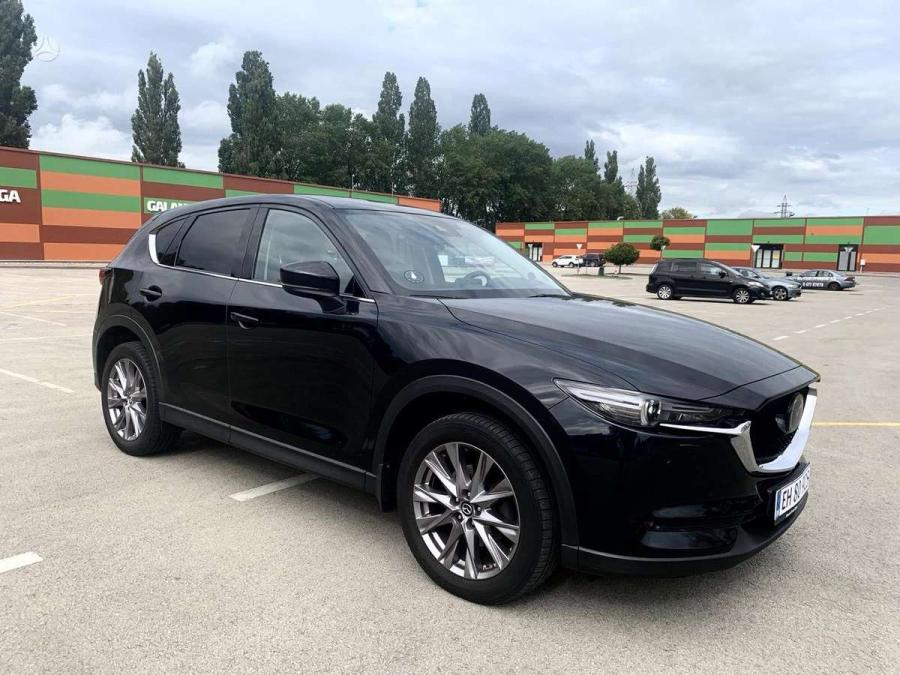 Black Mazda CX-5 2020 in Klaipeda, with an engine capacity of 2.19 L and mileage of 111 thousand km for 17790 €, photo 35 on AUTOMOTO.COM.LV
