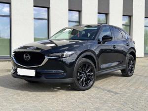 Black Mazda CX-5 2021 in Vilnius, with an engine capacity of 2.49 L and mileage of 90 thousand km for 25500 €, photo  on AUTOMOTO.COM.LV